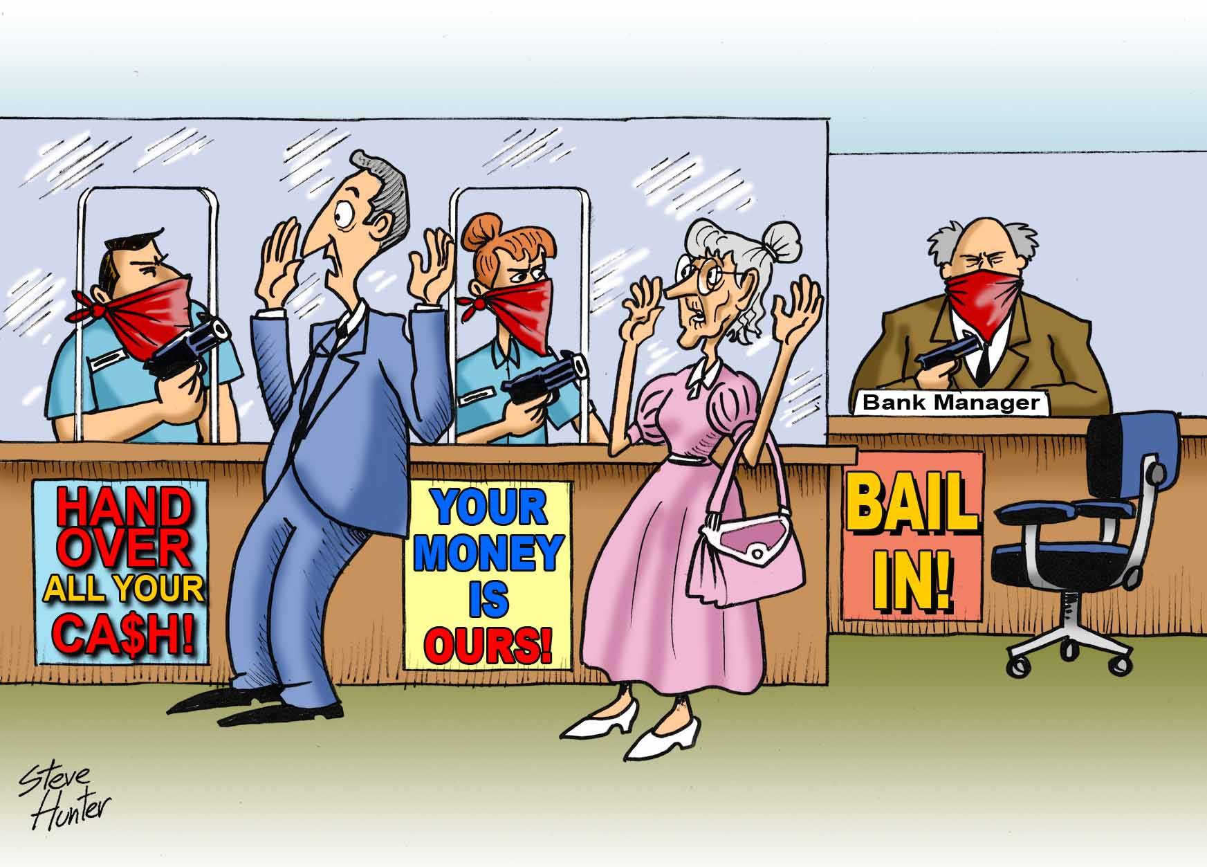 CARTOON: Bail-In Bandits – TOTT News